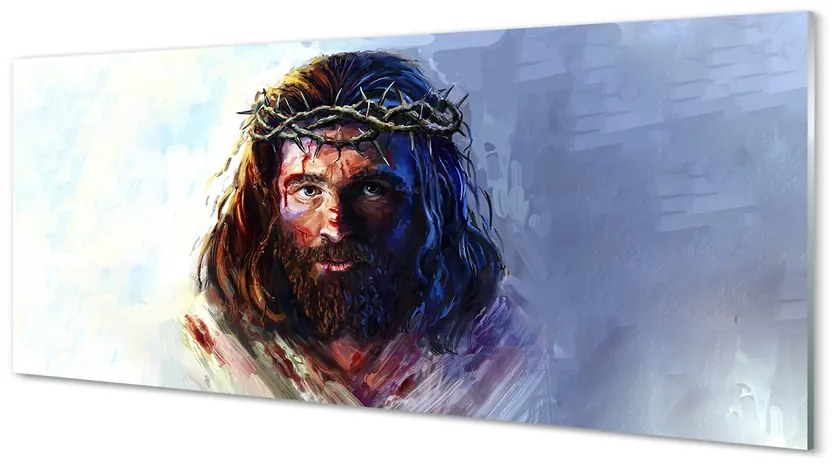akrylový obraz obrázek Ježíše 120x60 cm