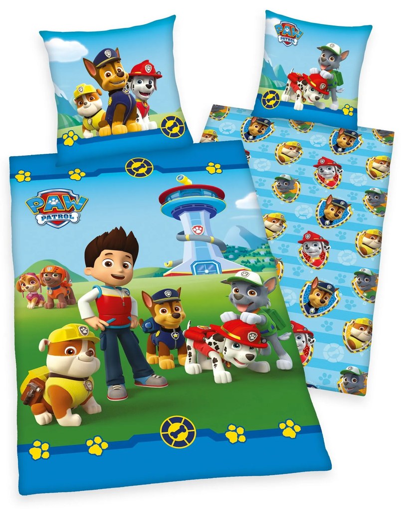 Herding Povlečení Paw Patrol Herding -  140x200, 70x90, 100% bavlna