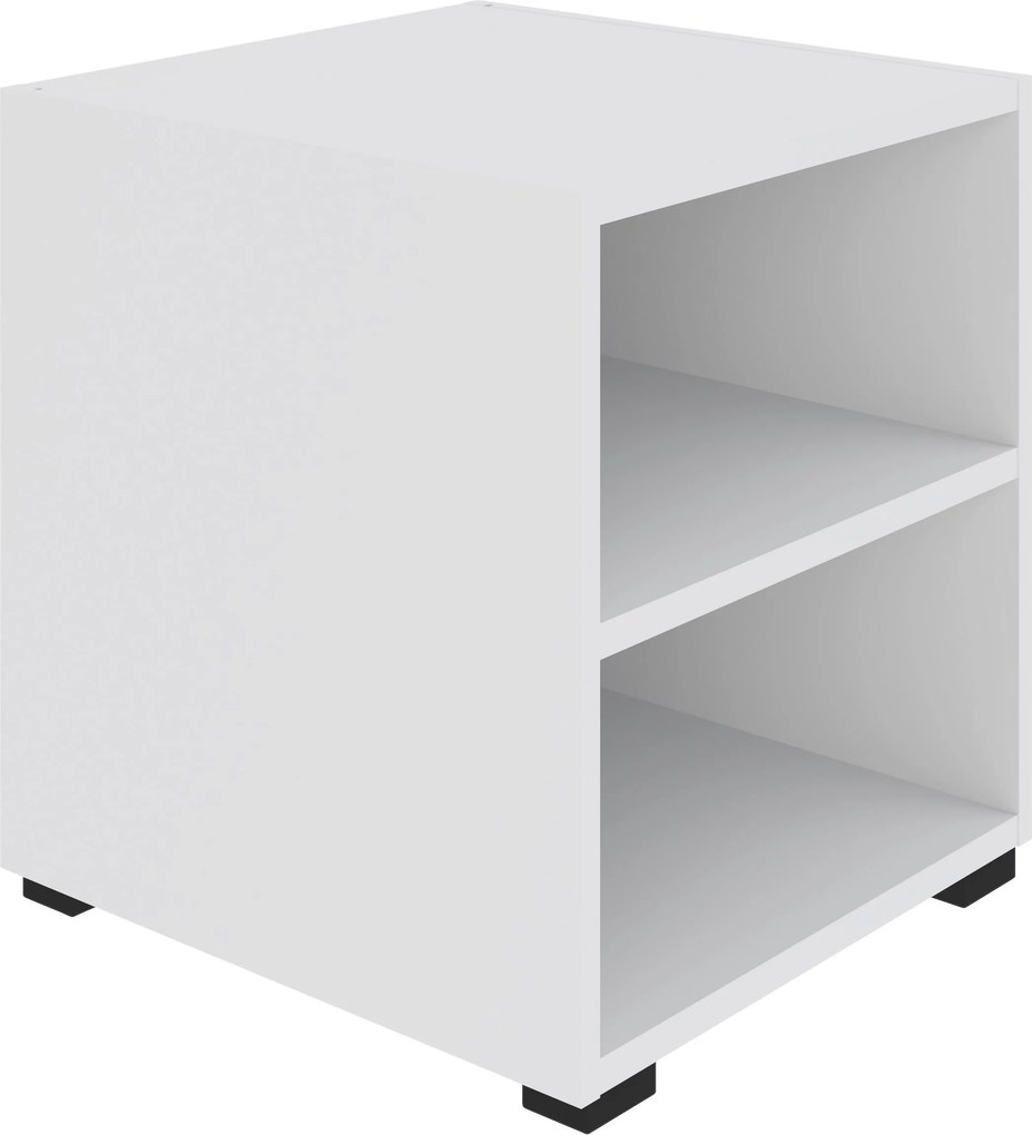 XXXLutz REGÁL, bílá, 46/45/40 cm Hom`in - Šatní skříně - 002647010001