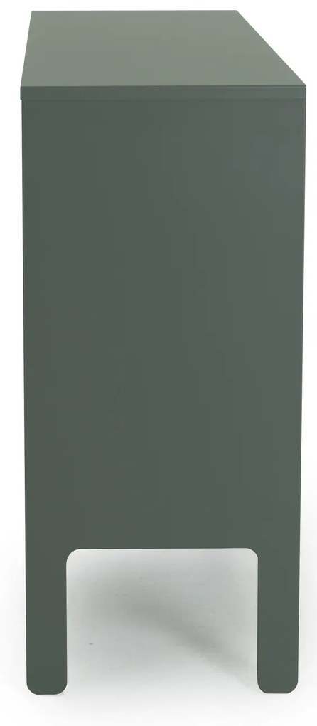 TENZO Dřevěná komoda UNO 148cm zelená 9008554031