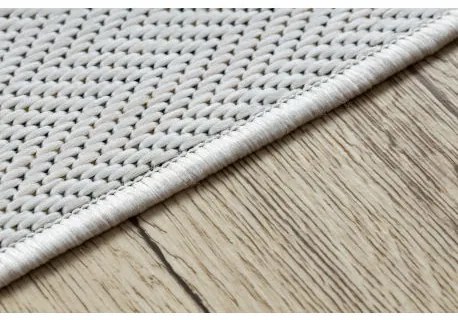 koberec SISAL COOPER Hvězdy 22260 ecru / tmavě modrá velikost 160x220 cm | krásné koberce cz