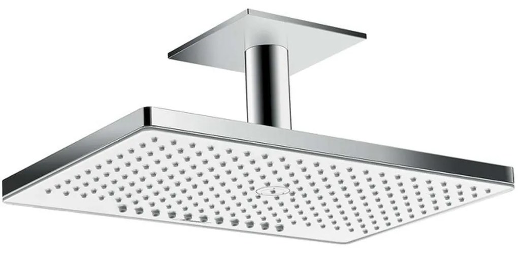 Hansgrohe Rainmaker Select - Hlavová sprcha 460, 2 proudy, EcoSmart 9 l/min, sprchové rameno 10 cm, bílá/chrom 24014400