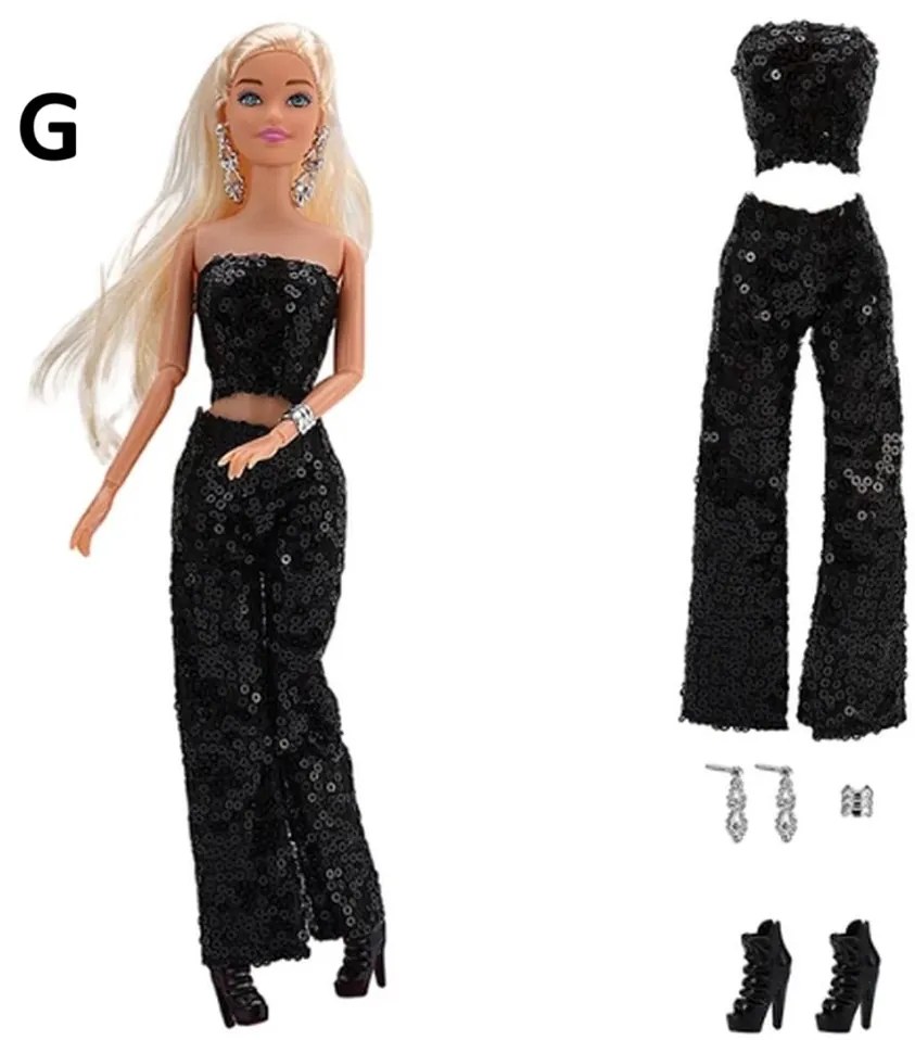Šatičky pro panenku Barbie (30 cm) Varianta: G