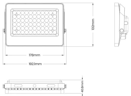 LED Reflektor se solárním panelem FOCUS 60W/10000 mAh 3,2V 6000K IP65 + DO