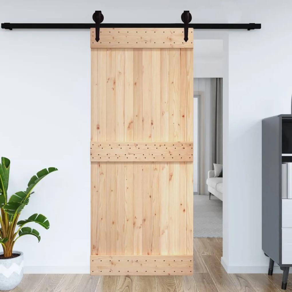 Dveře NORVIK 100 x 210 cm masivní borové dřevo,  154435