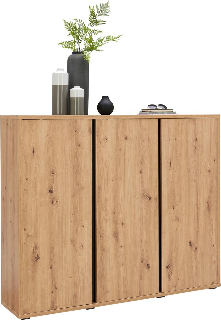 XXXLutz BOTNÍK, barvy dubu, 145/120/34 cm Xora - Botníky - 000003000304