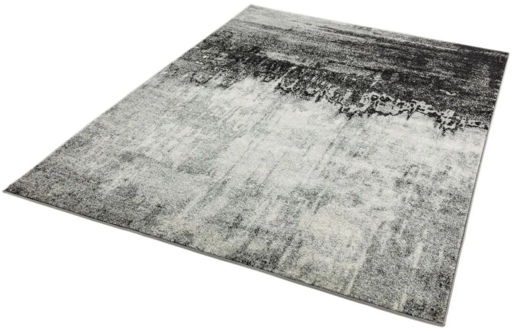 Šedý  koberec Dinamo Abstract Grey Rozměry: 200x290 cm