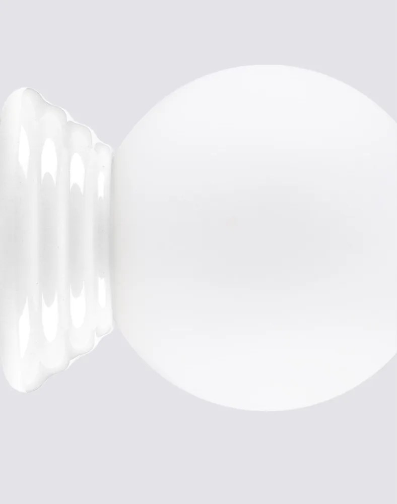 Bílé keramické nástěnné svítidlo ø 12 cm Farsa – Sollux