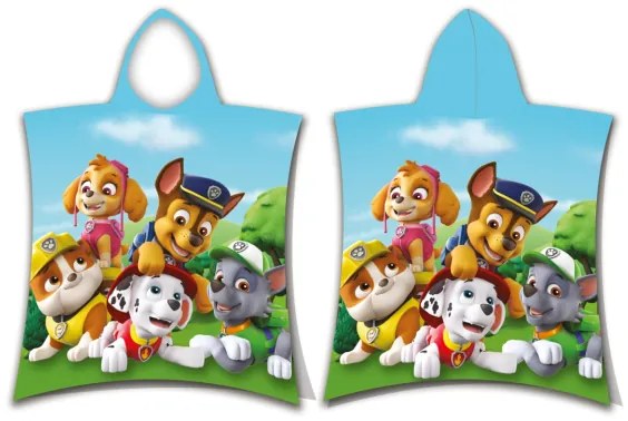 Jerry Fabrics Pončo Paw Patrol 159 50x115 cm