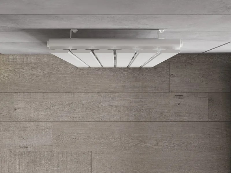Mexen Boston dekorativní radiátor 1800 x 452 mm, 888 W, bílý - W213-1800-452-00-20