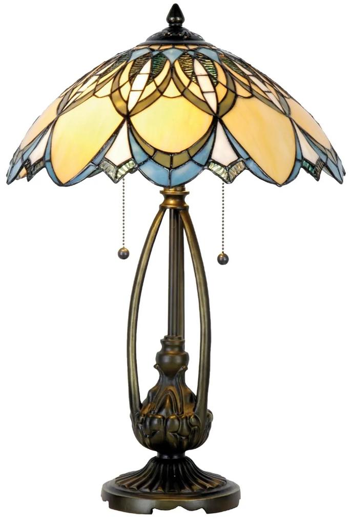 Stolní lampa Tiffany SUN - Ø 40*60 cm