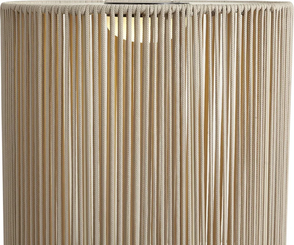 Moderní venkovní stolní lampa béžová vč. LED dobíjecí a solární IP54 - Rope