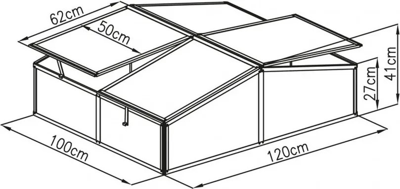 Pařeniště G21 dvoudílné GA12 6390111