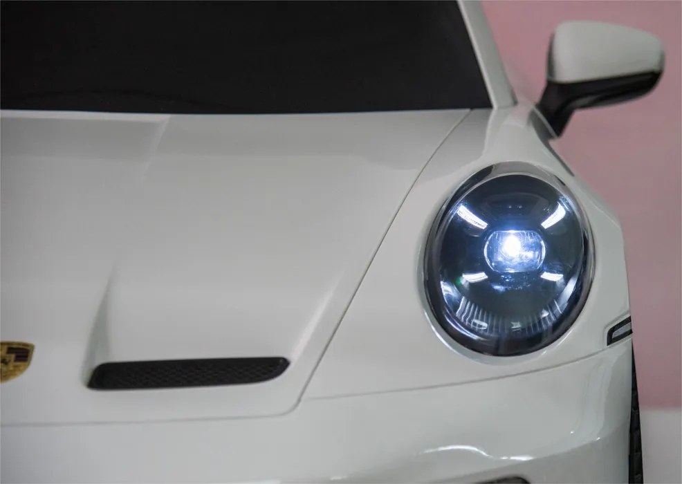 LEAN CARS Autíčko na baterii DK-P911 Porsche GT3 24 V, bílé