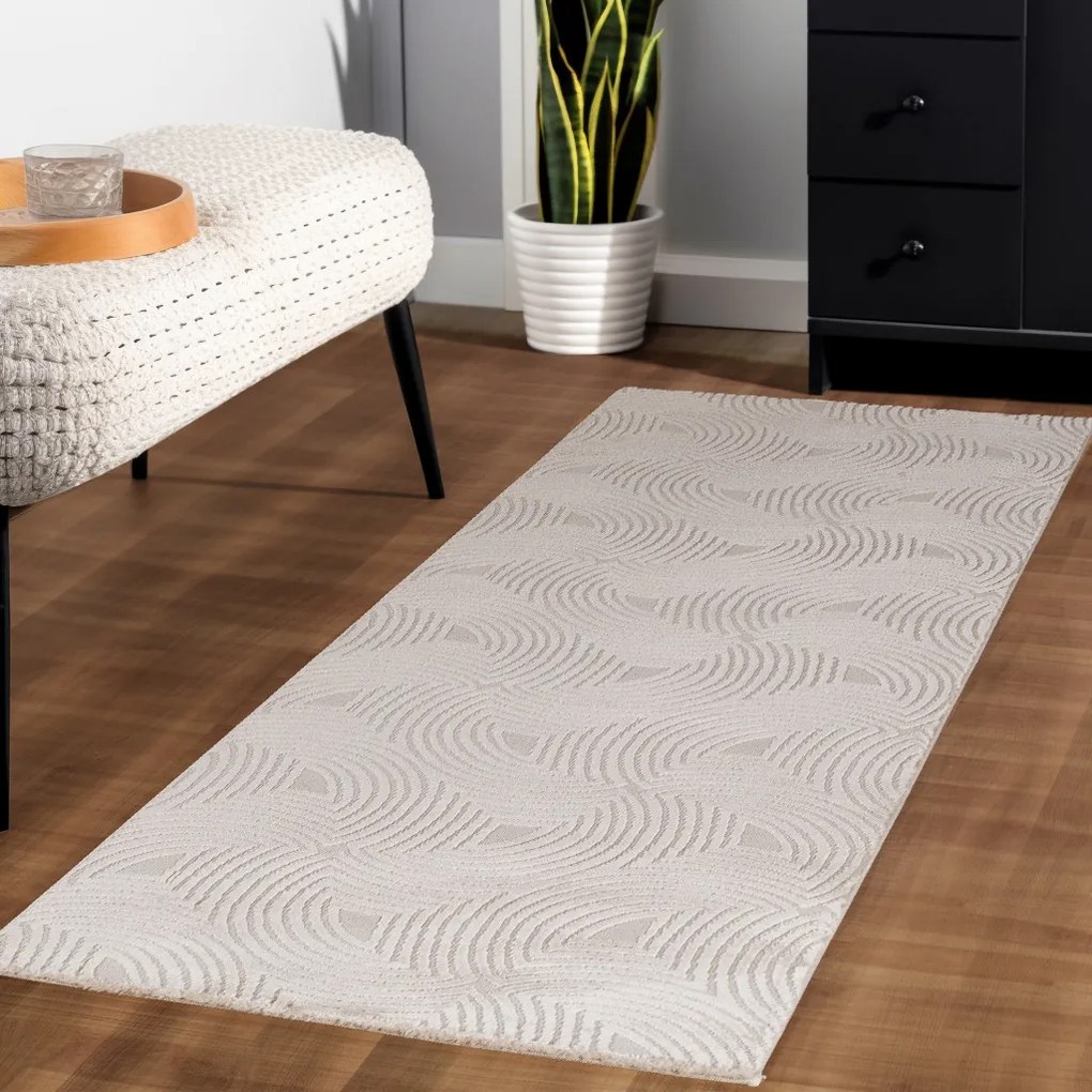 Ayyildiz, Běhoun Sahara 1113 Beige, 80x250, béžová, obývací pokoj