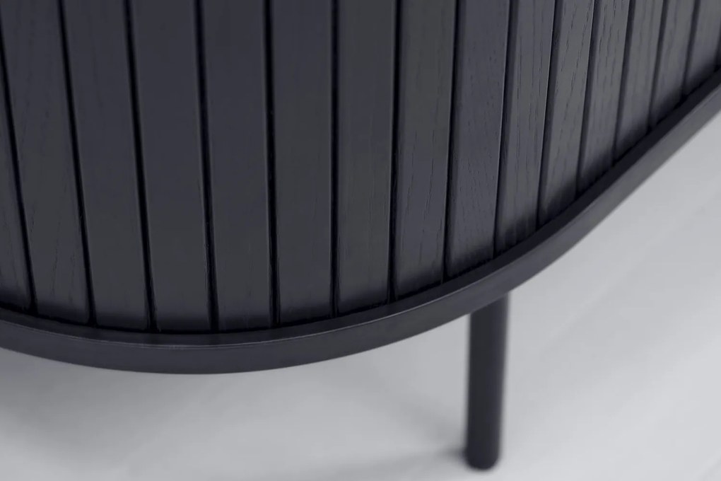 Designový konferenční stolek Vasiliy 120 cm černý dub