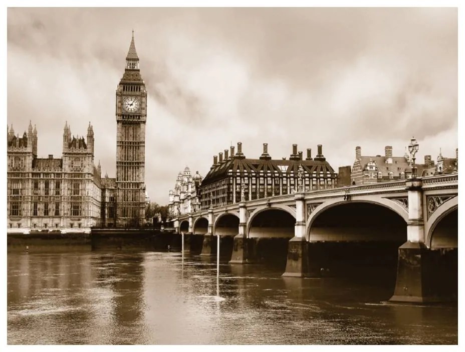 Fototapeta vliesová čtyřdílná Londýn