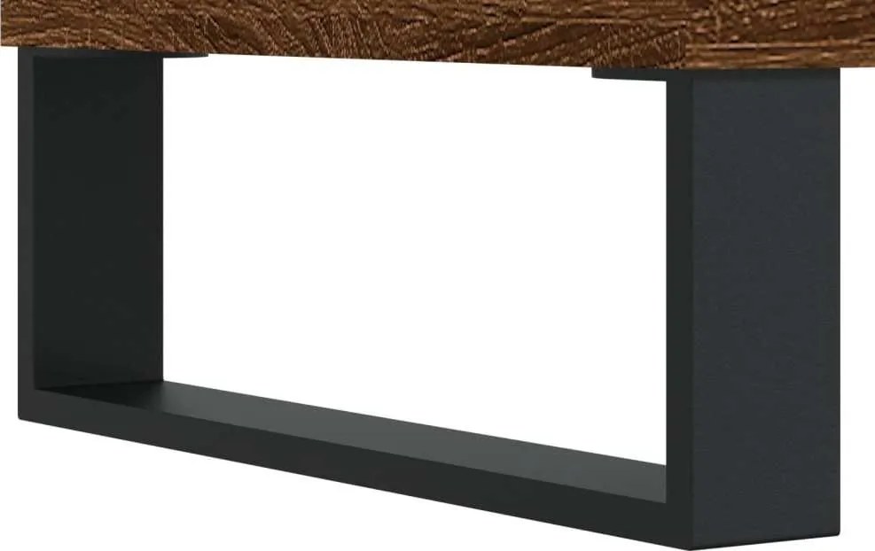 vidaXL Skříňka na LP desky 84,5 x 38 x 89 cm kompozitní dřevo [831780] Barva: Bílá