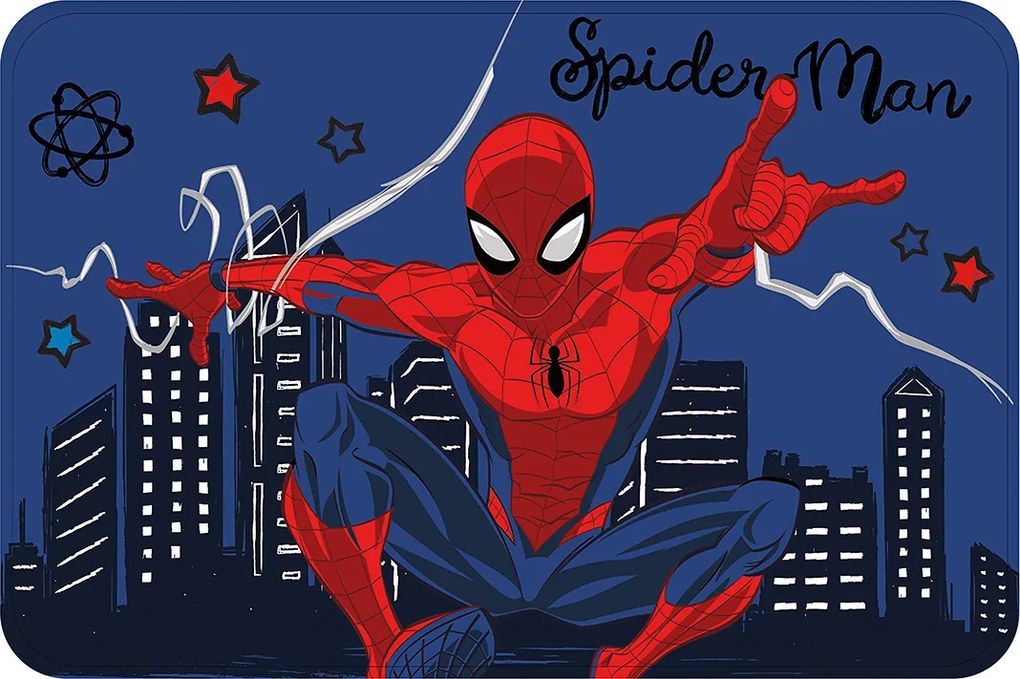 Dětská koupelnová předložka Spider-Man Síla Pavučin 40 × 60 cm