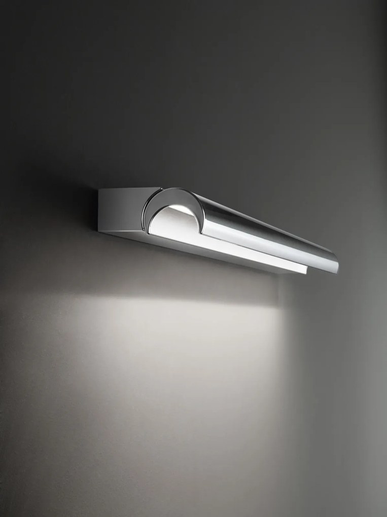 Linea Light 9803 Halfpipe, bílé lineární svítidlo s nastavitelným směrem svícení, 21W LED 3000K, 60cm, IP44