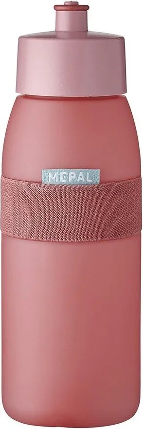 Světle červená plastová lahev 500 ml Ellipse – Mepal