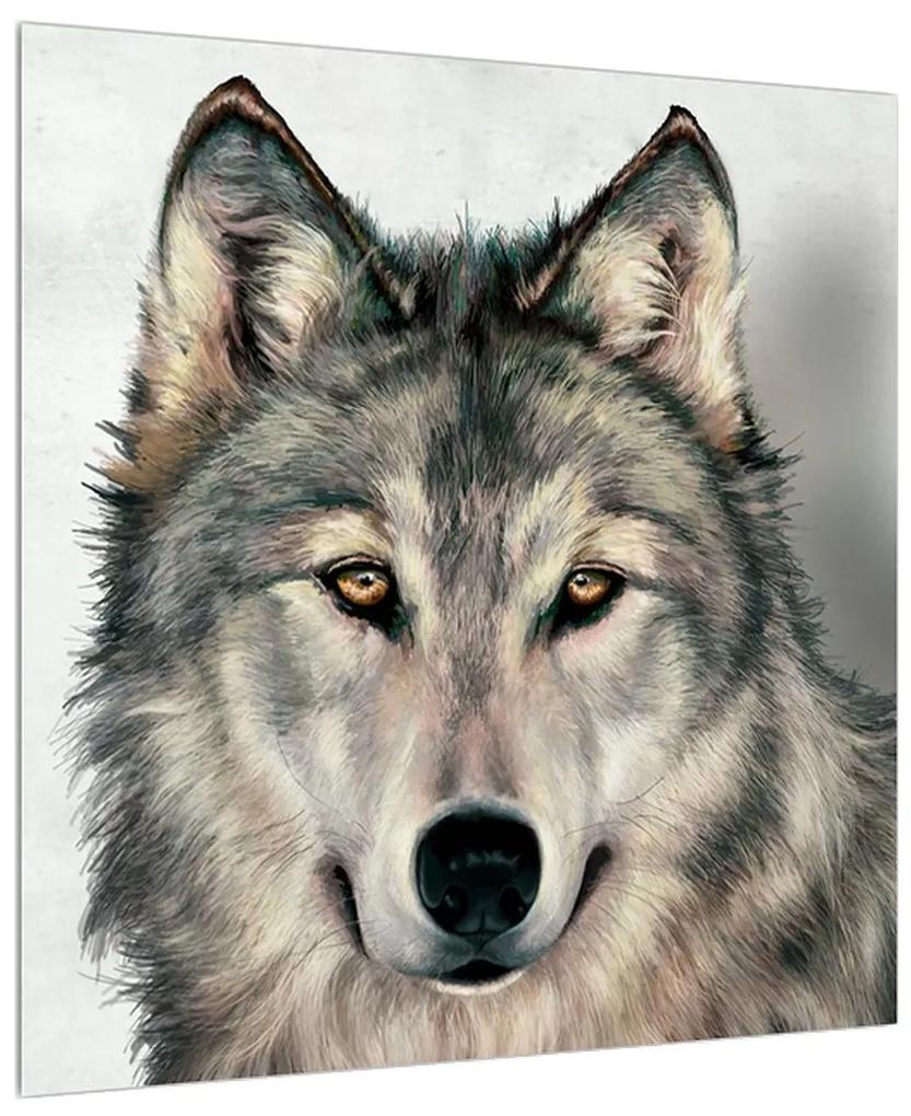 Obraz vlka (50x50 cm)