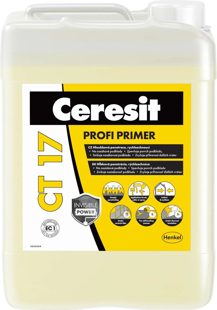 Ceresit Hloubkový penetrační nátěr CT 17, 10 l