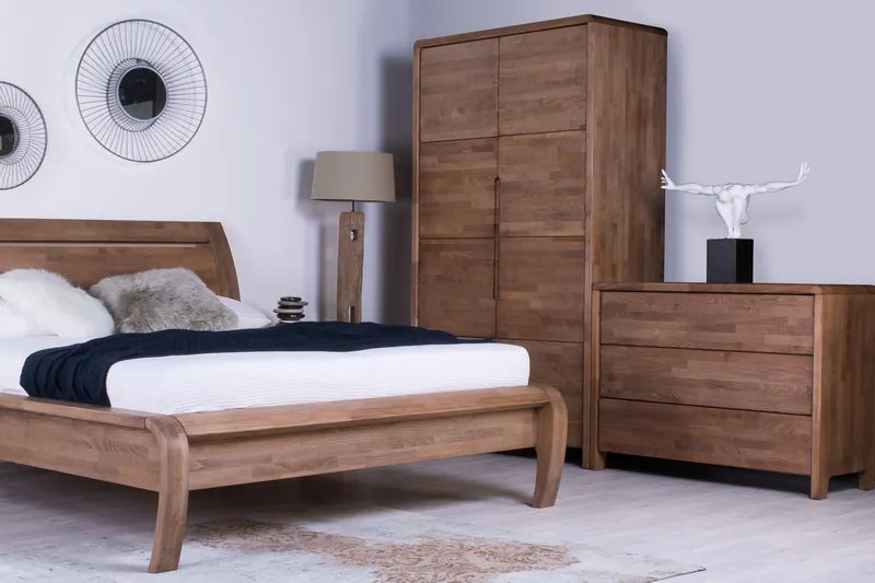 DOMESTAV s.r.o. Skříň Fantazie/Grácie Materiál: Dub Cink, Barevne provedení: Přírodní provedení-lak
