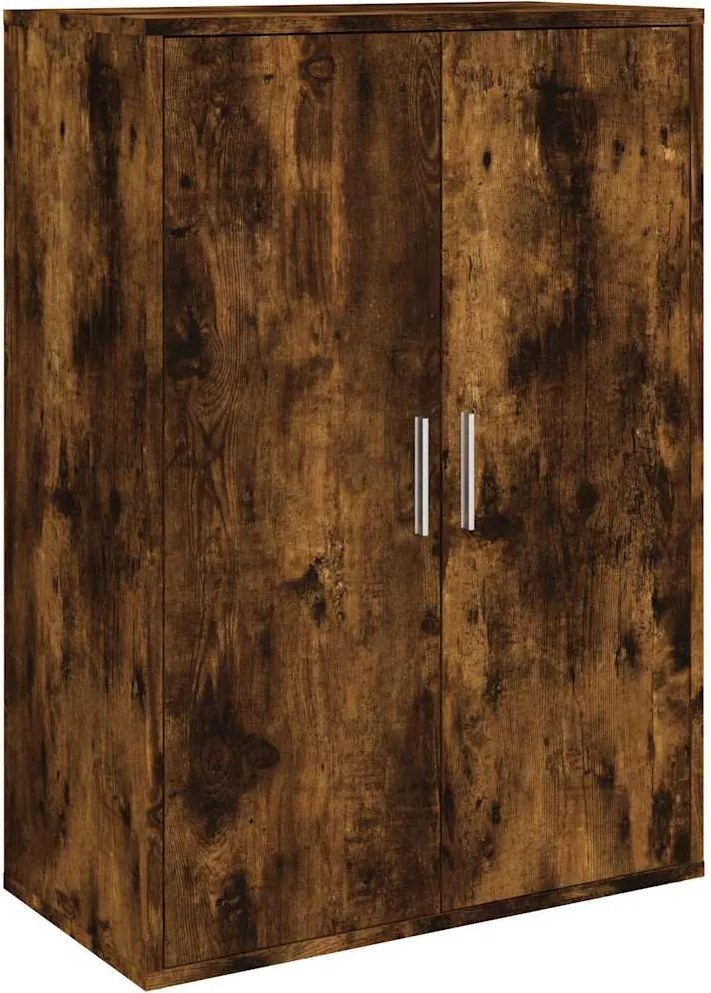 Příborníky 2 ks kouřový dub 60 x 31 x 84 cm kompozitní dřevo 3276571