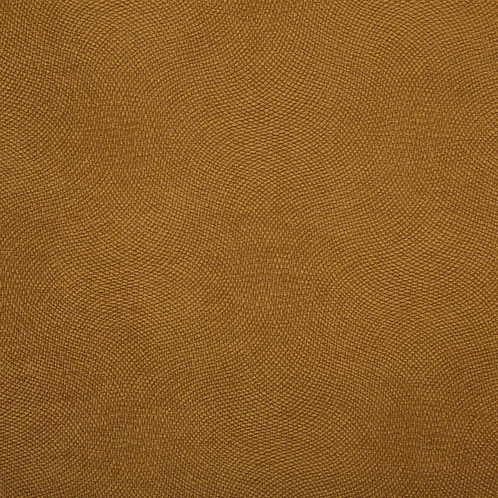 Dlouhá lavice s úložným prostorem LILOU, sametová, skládací, 76 x 38 cm, skořicová