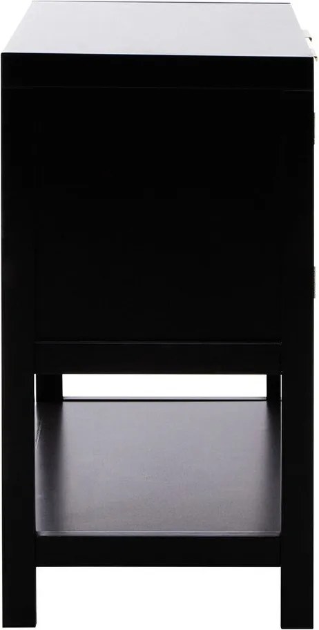 Černá komoda 85x73x38 cm Sherman – Premier Housewares