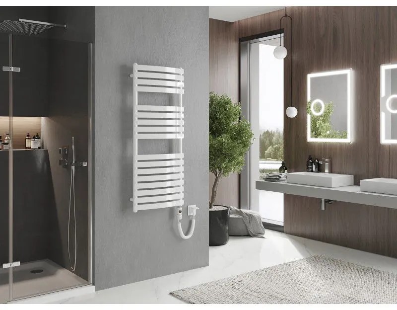 Mexen Bachus, elektrické topné těleso 1200 x 500 mm, 600 W, bílá, W109-1200-500-2600-20