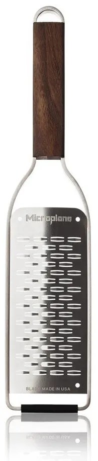 Microplane Microplane Master struhadlo na širší proužky s dřevěnou rukojetí 43302