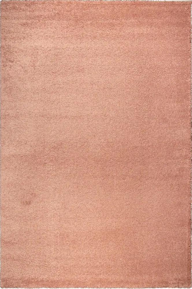 Jutex Kusový koberec modení Fuego 2144-G402 růžový jednobarevní 067x130 cm