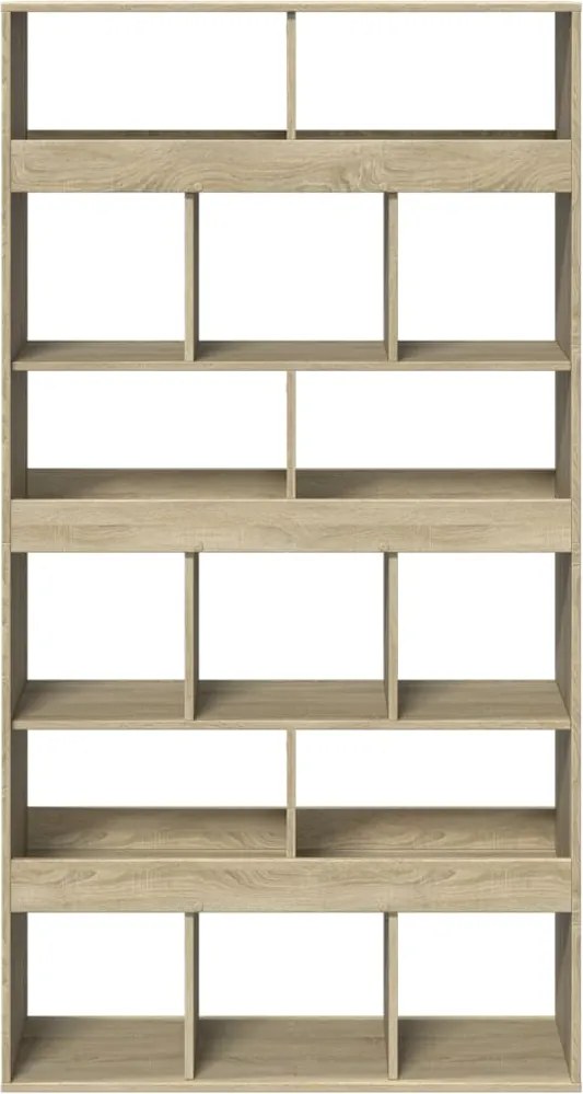 Knihovna dub sonoma 100 x 33 x 187,5 cm kompozitní dřevo 3309377