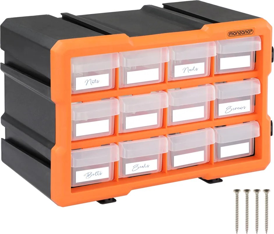 Organizér na drobné díly MW1812 29,5x16x19,5cm 24 přihrádky