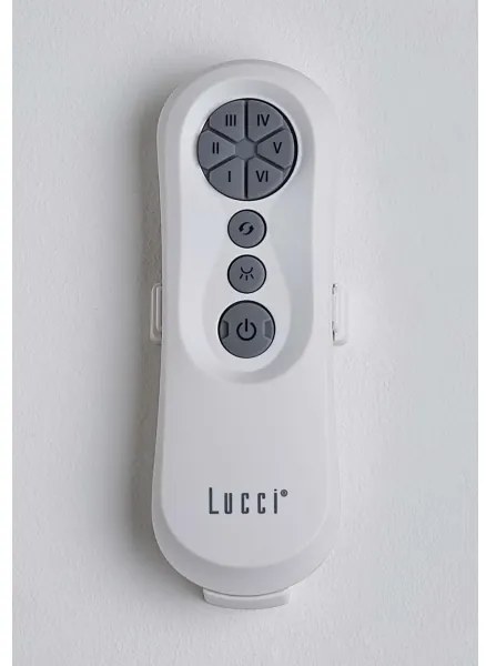 Lucci air 213351 - LED Stmívatelný ventilátor RIVIERA 1xGX53/12W/230V černá + DO