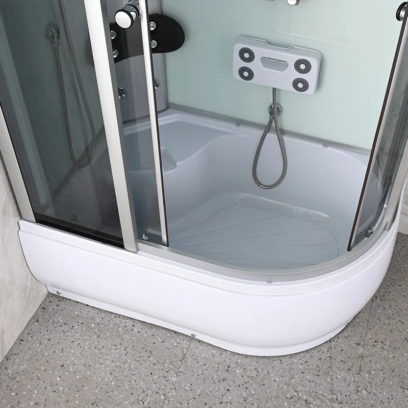 Terra Hydromasážní box WSH7106 LWS, 120x80 levý se saunou
