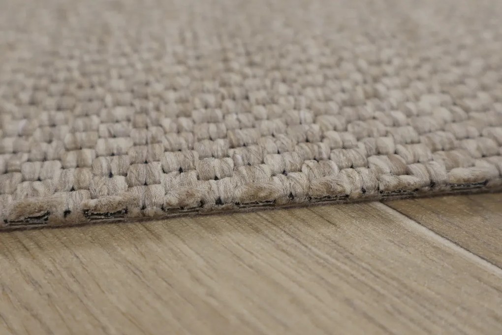 Vopi, Metrážový koberec Nature světle béžový - neúčtujeme odřezky z role, na míru, šíře 2m,3m,4m, béžová, filc, chodba / předsíň