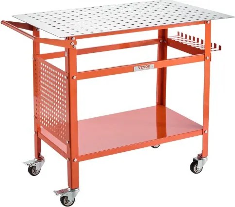 Svařovací stůl 101,6 × 61 cm svářečský pracovní stůl se statickou hmotností 362,9 kg