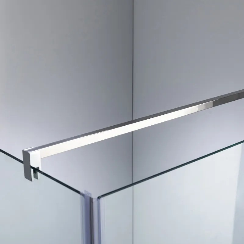 BPS-koupelny Čtvercový sprchový kout HYD-SK1390B 90x90 chrom/transparent - bez vaničky