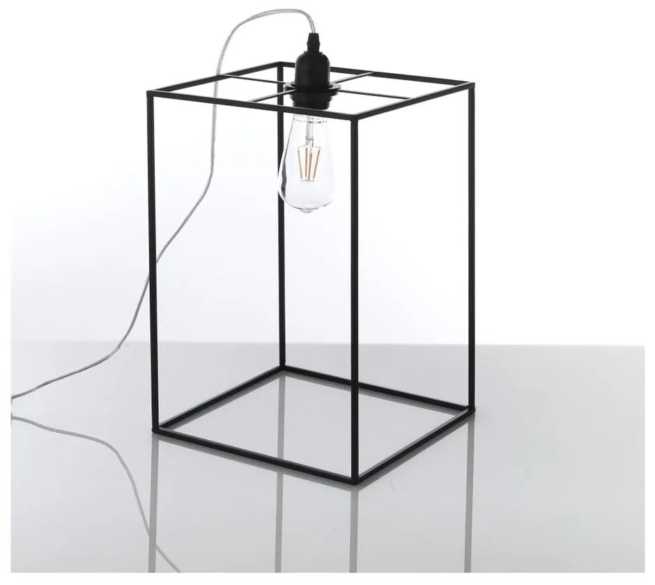 Černá stolní lampa Tomasucci Stick, 36 x 25 x 25 cm