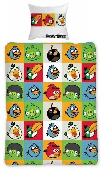 HALANTEX Povlečení Angry Birds 010 160x200/ 70x80