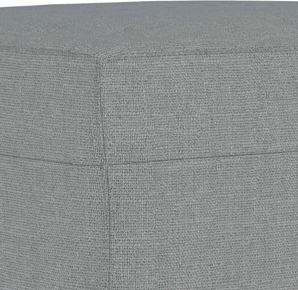 3dílná sedací souprava s polštáři světle šedá textil 3201826