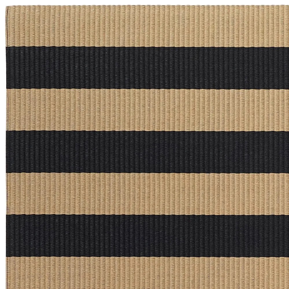 Koberec Big Stripe: Béžovo-černá 80x260 cm