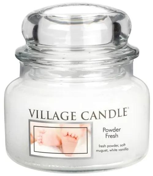 Village Candle Vonná svíčka ve skle Pudrová svěžest (Powder Fresh) 269 g