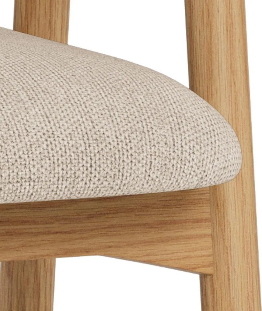 ACTONA Designová barová stolička ADDI písková