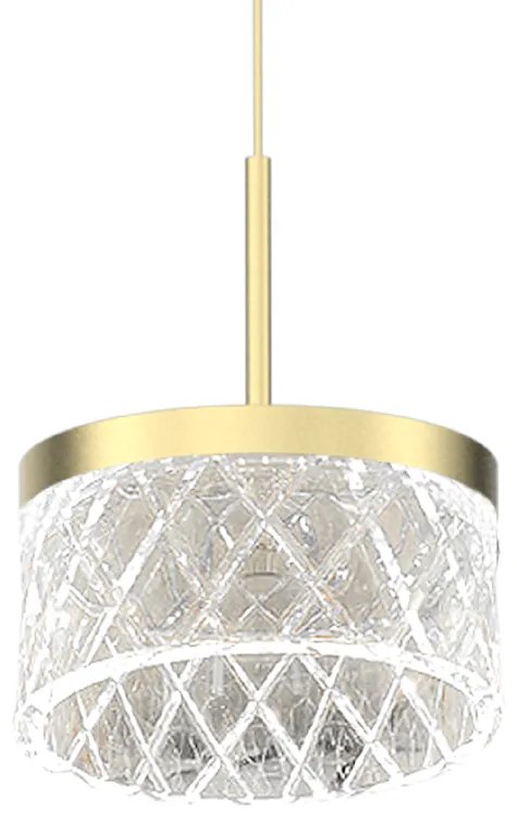 Závěsné LED svítidlo Elegance, 1x LED 9w, 4000k, g