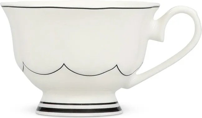 Bílé šálky v sadě 2 ks z kostního porcelánu 190 ml Odette – S|P Collection