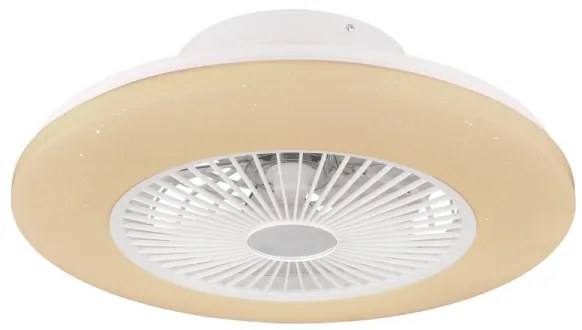 Globo 03628 - LED Stmívatelné stropní svítidlo s ventilátorem LED/30W/230V + DO